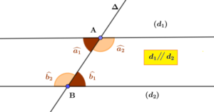 5ème-Angles alternes internes. Définition, propriétés et applications - Logamaths.fr