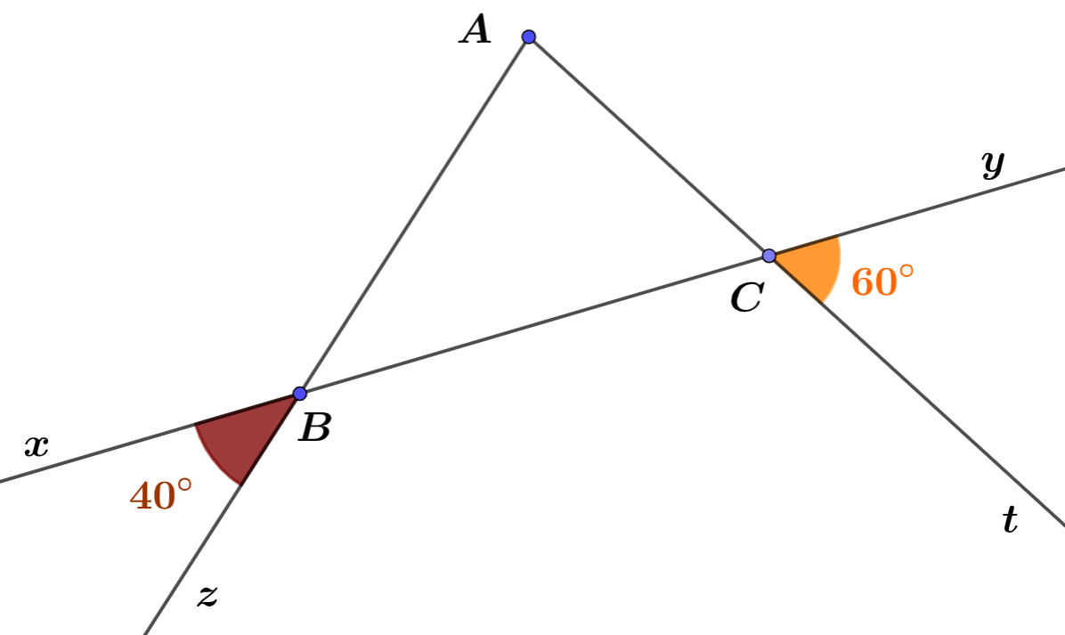 5ème. Angles opposés par le sommet. Définition, propriétés. - Logamaths.fr