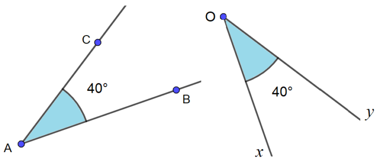 Vocabulaire des angles en géométrie dans le plan au Collège. - Logamaths.fr